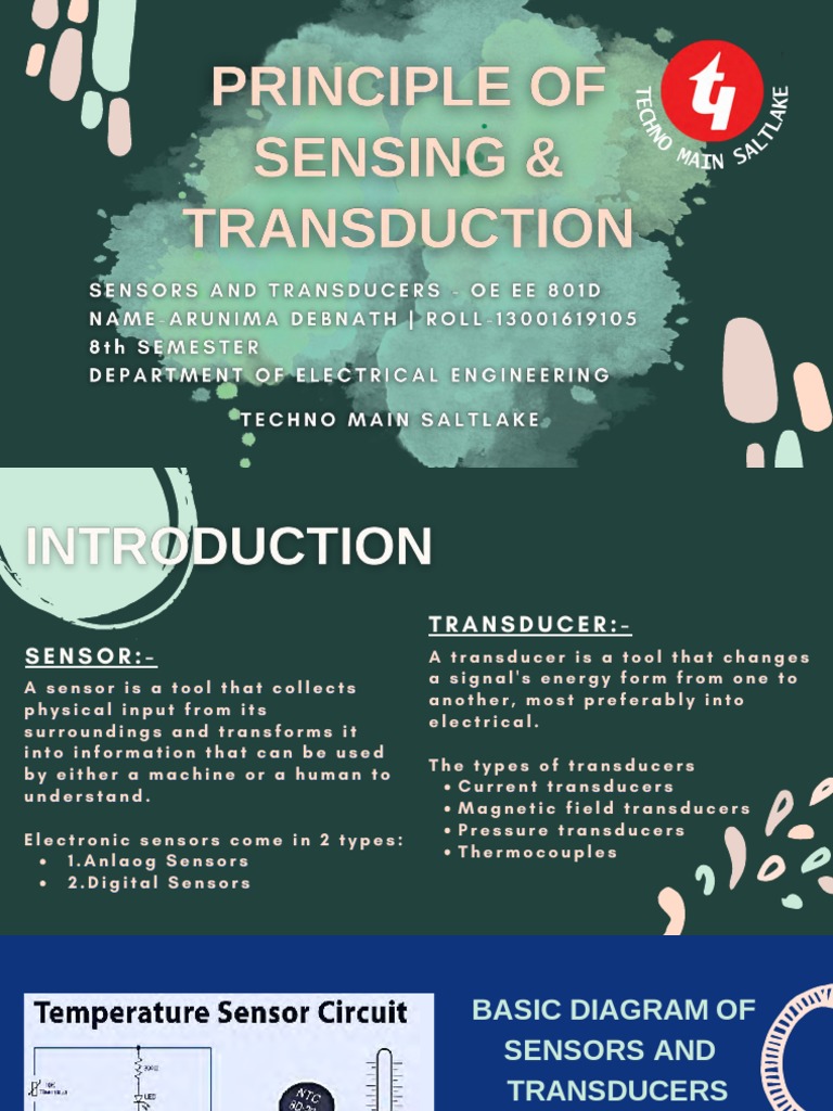 Sensor Characteristics | PDF