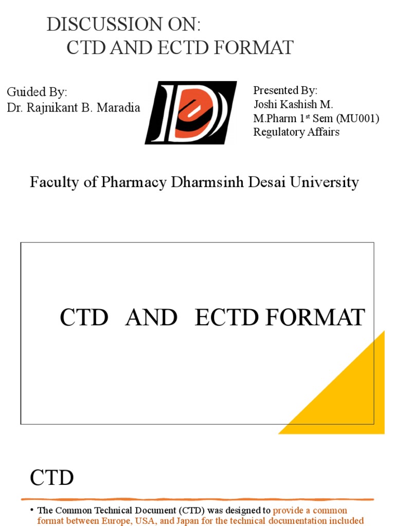 CTD Ectd Ra K | PDF | Pharmaceutics | Pharmacy