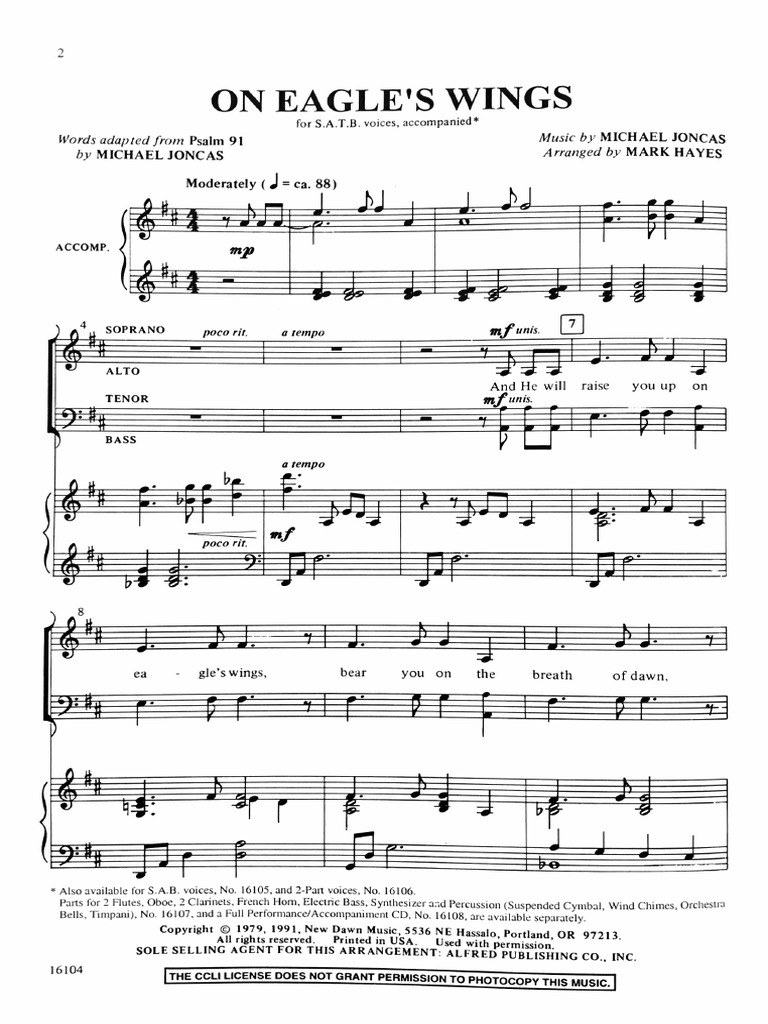 On Eagle's Wings | PDF