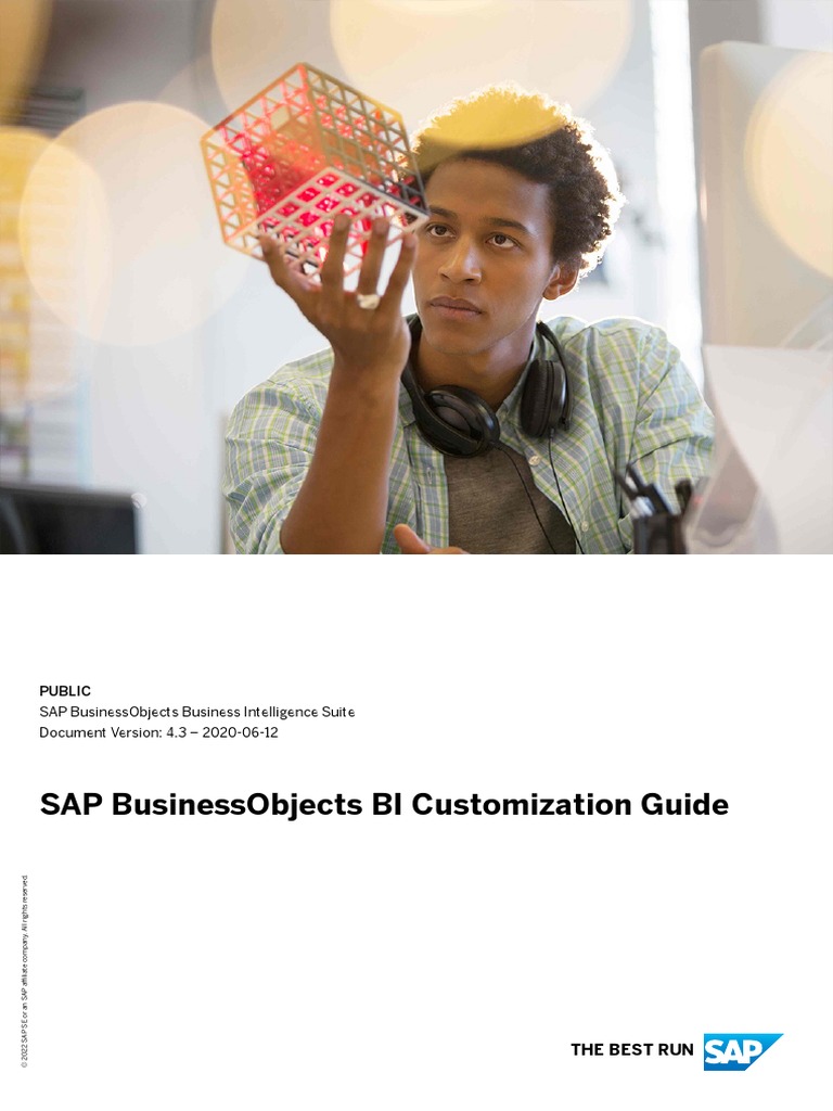 SAP BusinessObjects BI Customization Guide | PDF | Installation (Computer Programs) | World Wide Web