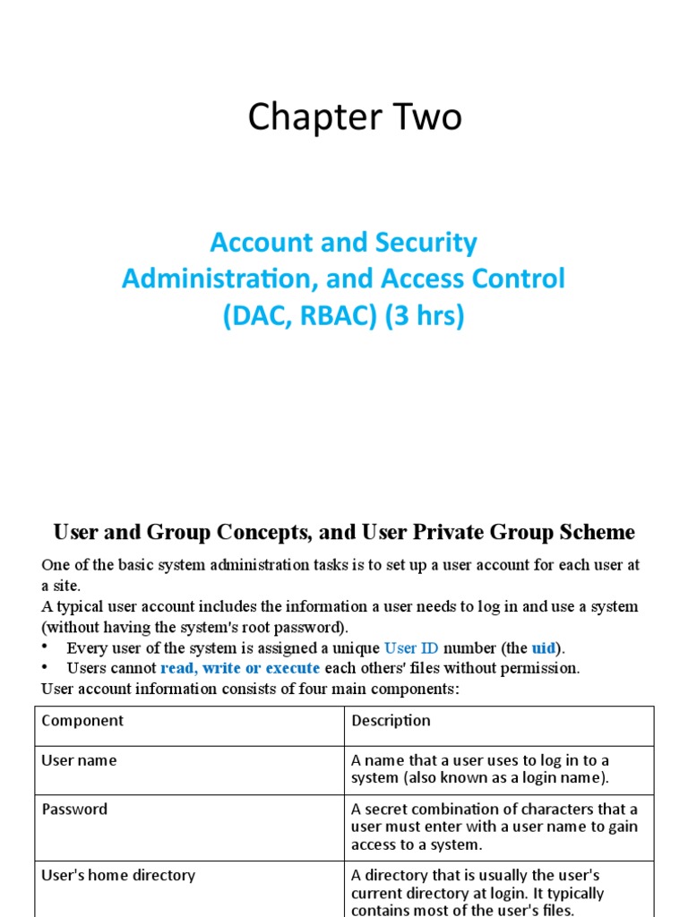 Managing User Accounts, Groups, and Access Controls on Linux and Windows Systems | PDF ...
