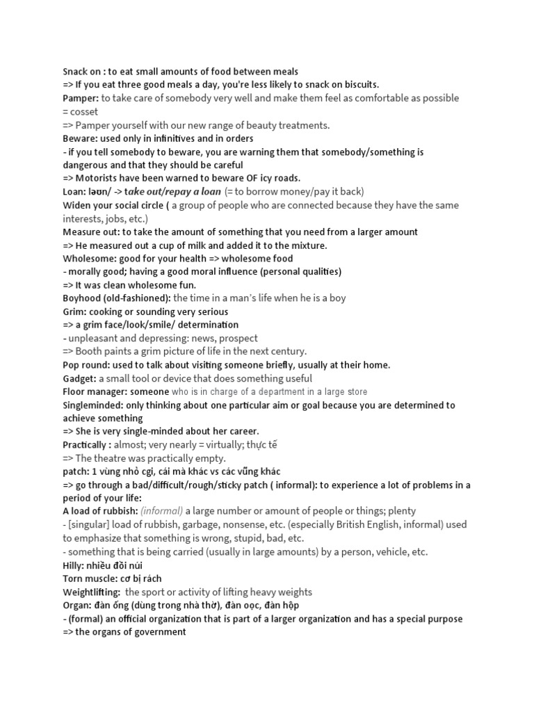 Fce Listening Vocab | PDF