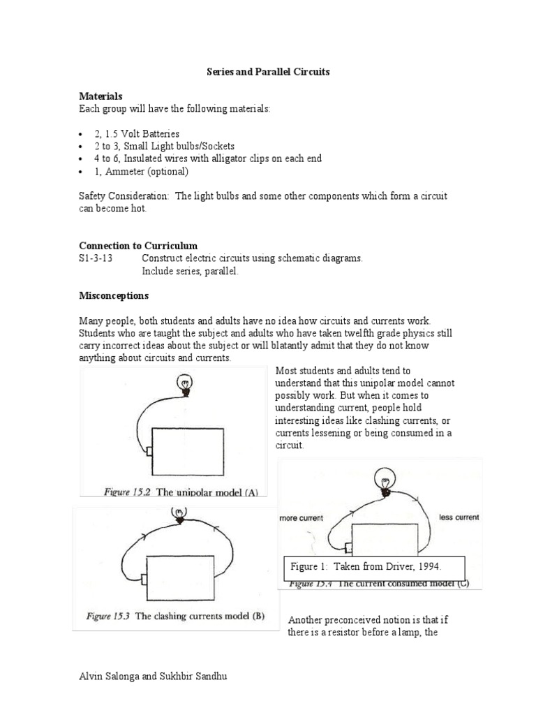 S1-3-13 - Series and Parallel Circuits - Lesson | PDF | Series And ...