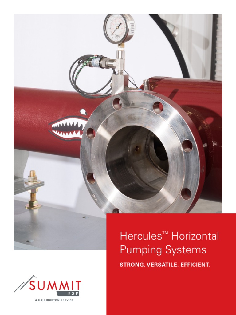 Hercules Horizontal Pumping Systems | PDF | Pump | Engines