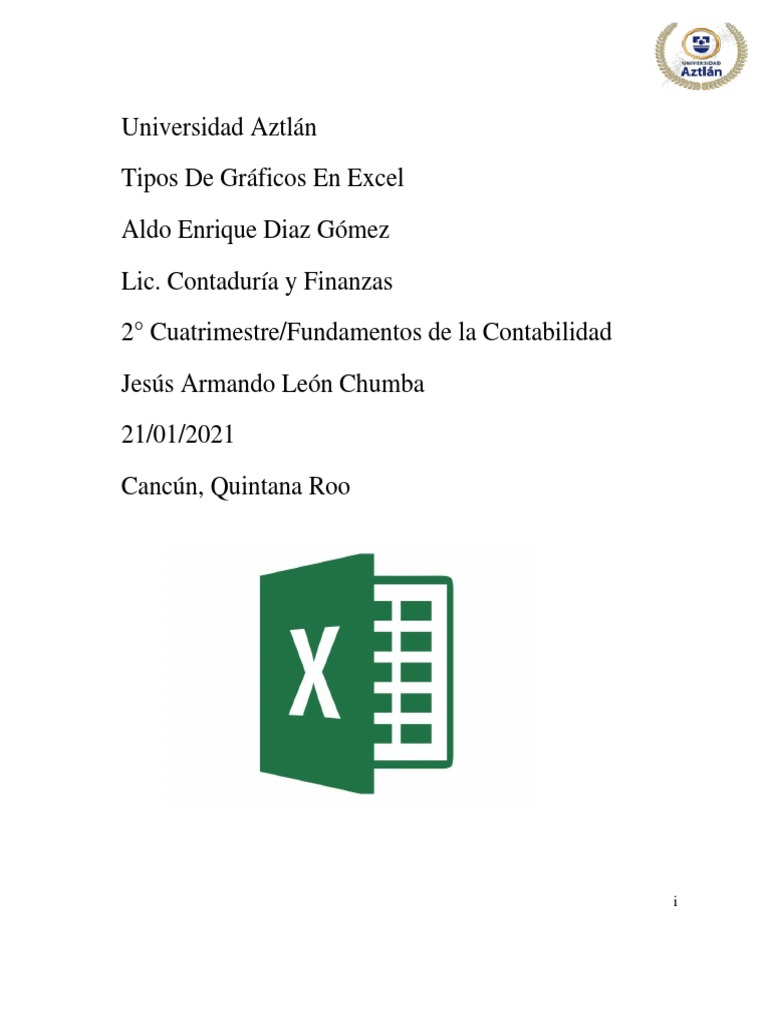 GRAFICOS Excel Tarea 2 | PDF