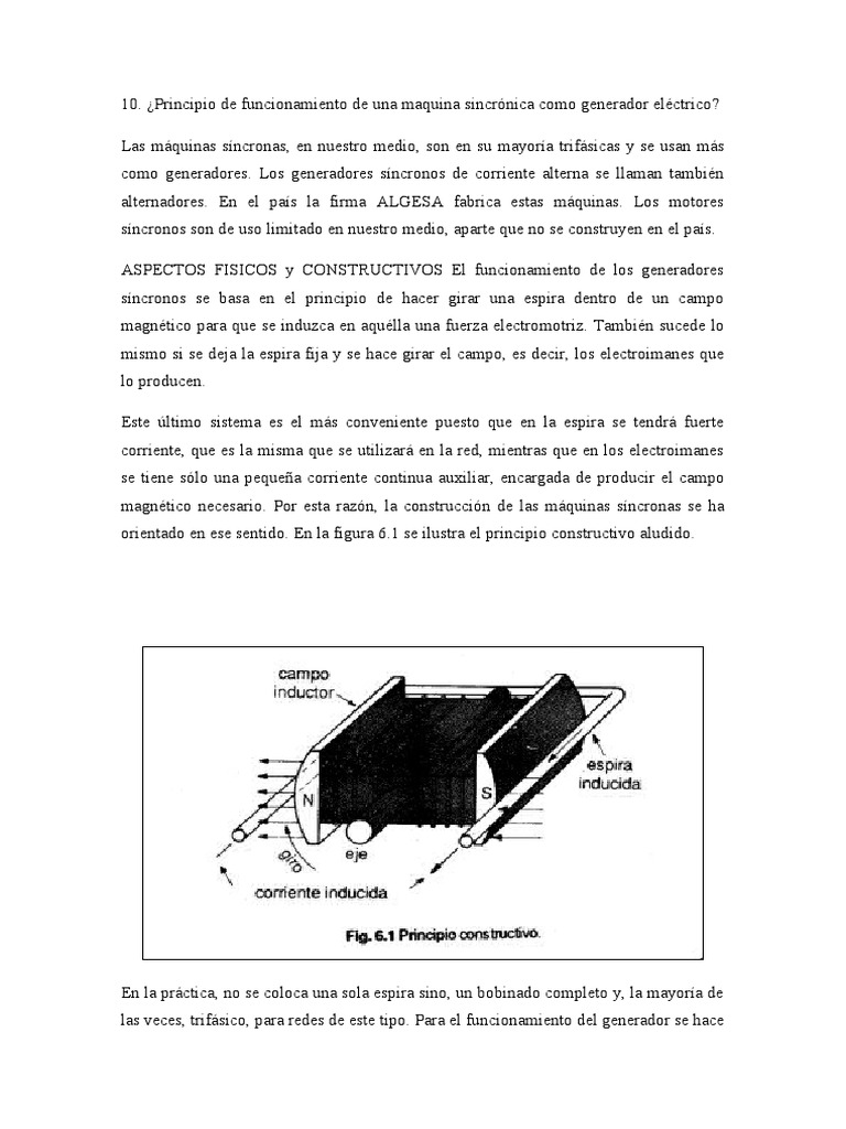 Maquinas Electrricas | PDF | Generador eléctrico | Inductor