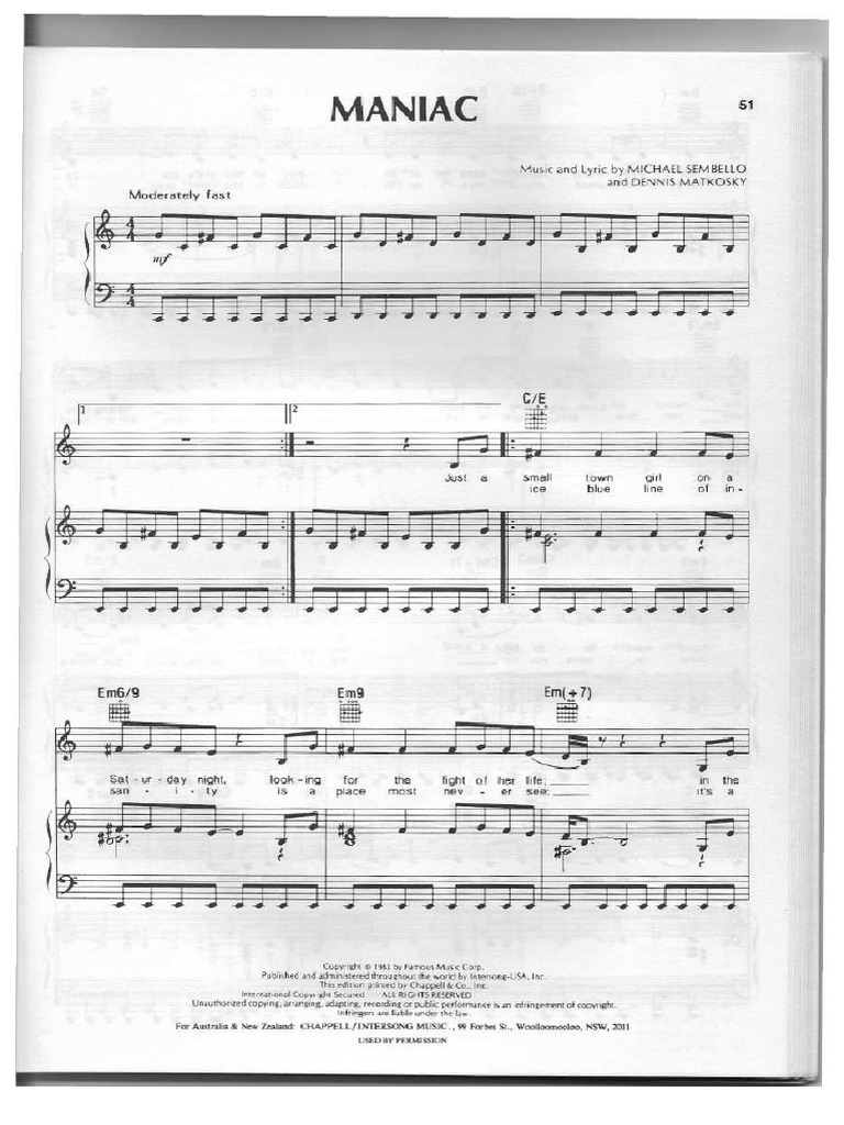 Flashdance Maniac | PDF