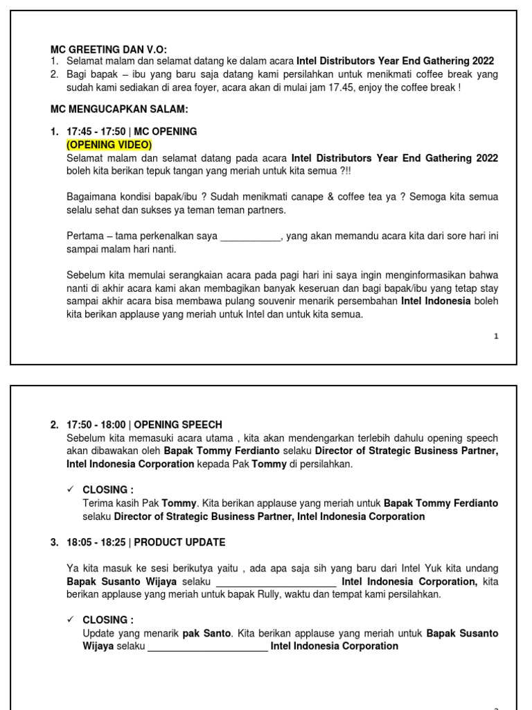 Print - Cue Card Parkhyatt Q4fy2022 | PDF | Bisnis
