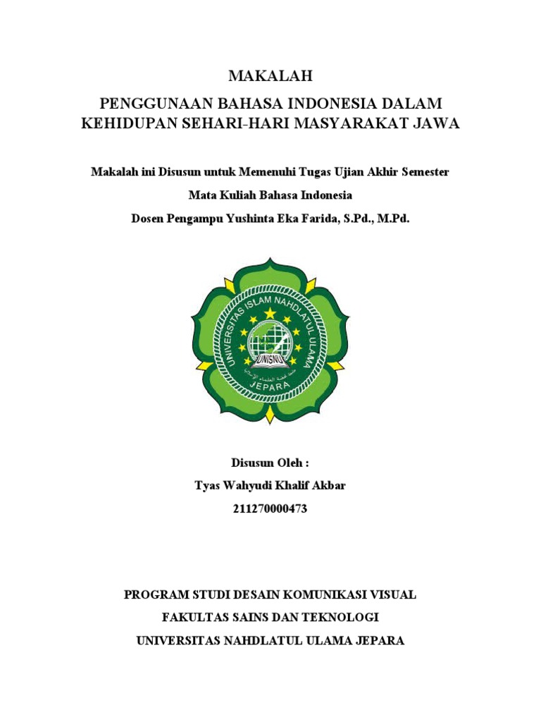 Makalah Uas Bi Pdf