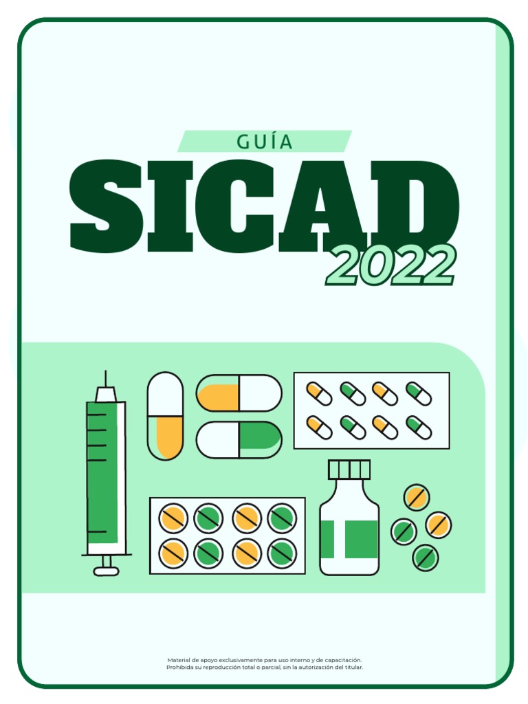 Guía de Estudio Sicad | PDF | Farmacia | Medicamentos con receta