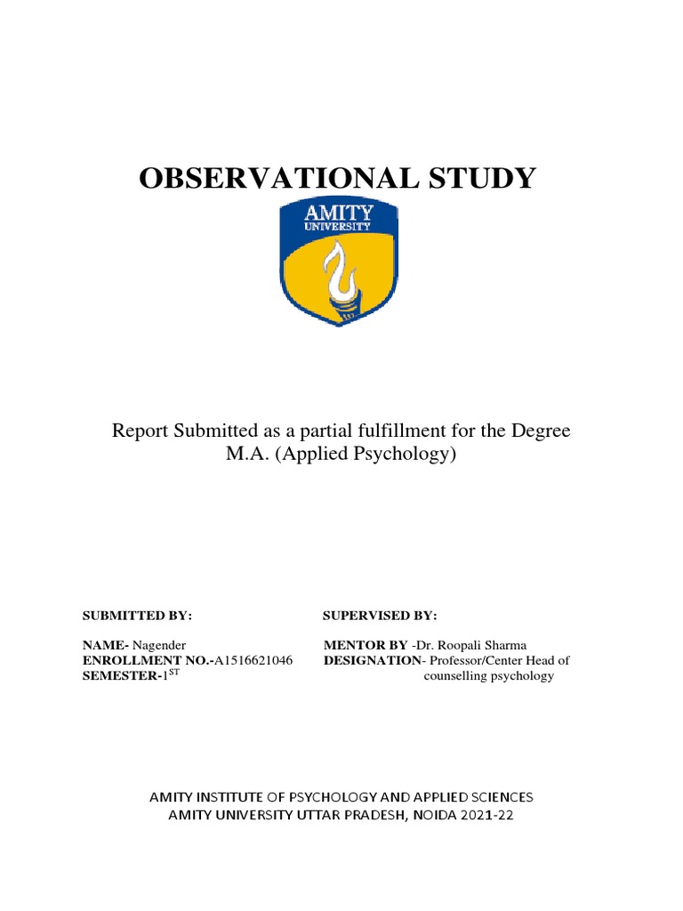 Field Work | PDF | Psychotherapy | Psychologist