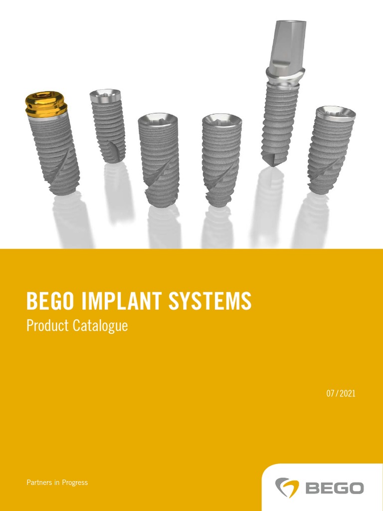 Bego Kalalog | PDF | Dental Implant | Dentistry