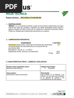 Ficha Tecnica Allectus 300 SC | PDF