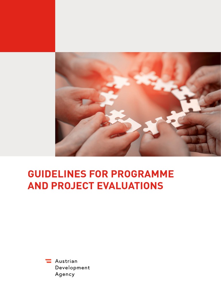 Guidelines For Programme and Project Evaluations ADA 2020 | PDF | Evaluation | Development ...