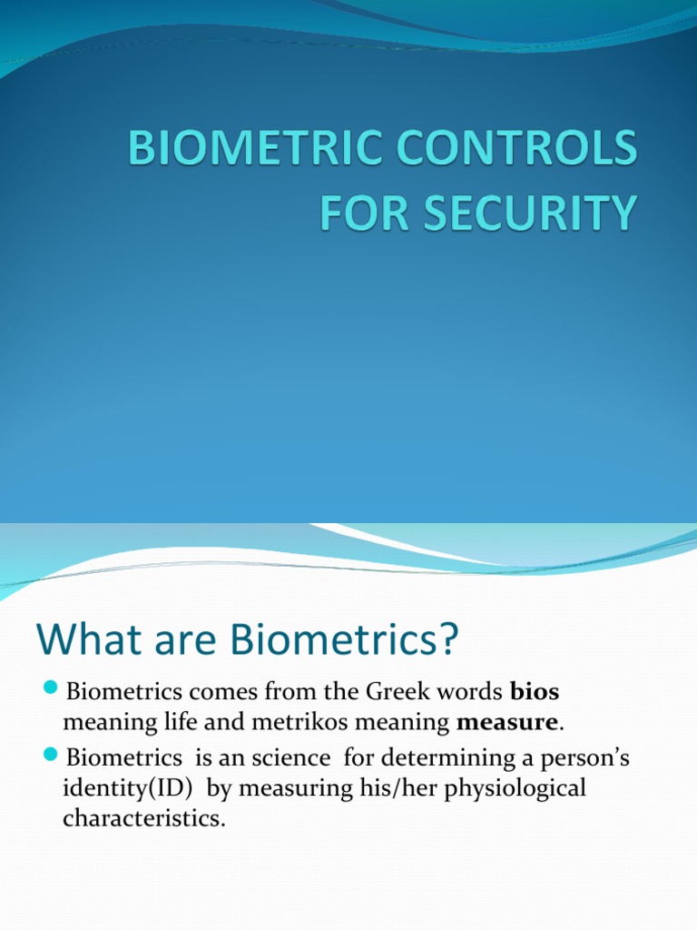 Biometrics | PDF | Biometrics | Fingerprint