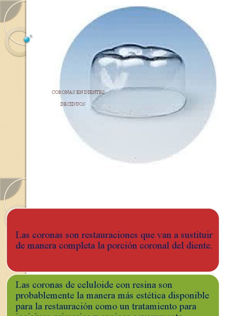 Coronas en Dientes Anteriores | PDF | Diente | Ramas de Odontología