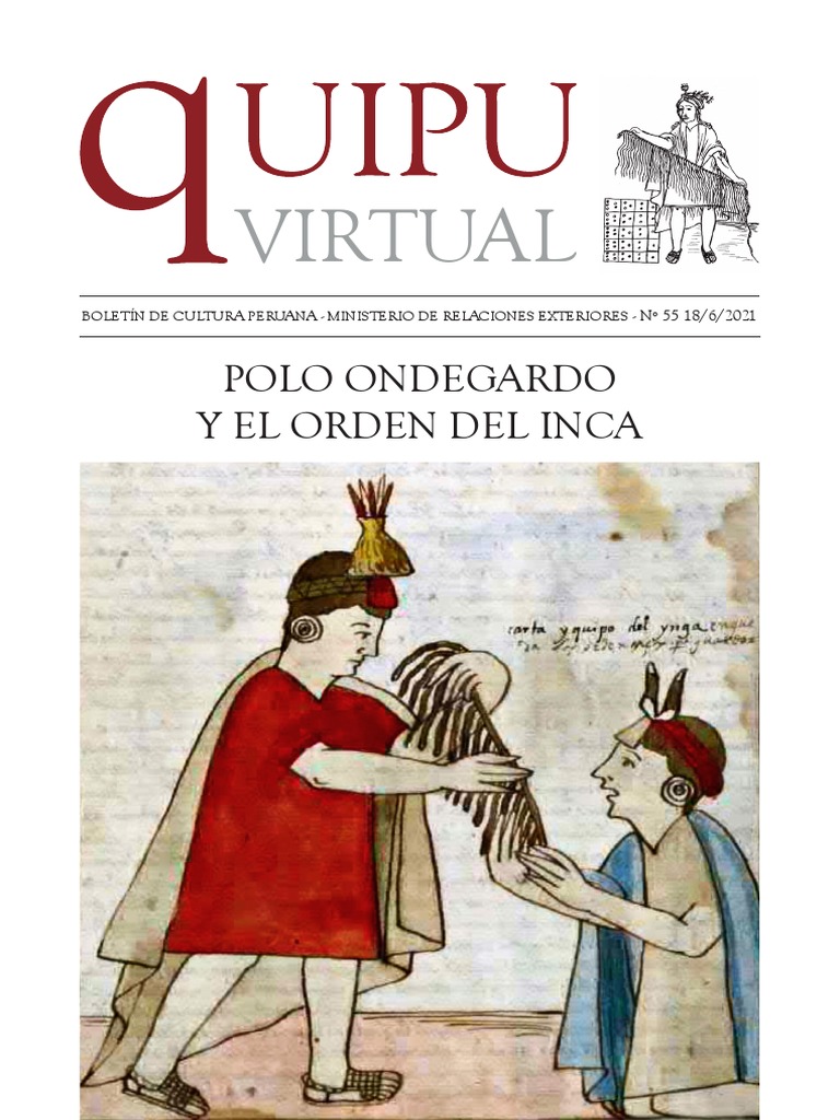 Quipu Virtual 55 | PDF | Imperio Inca | Perú
