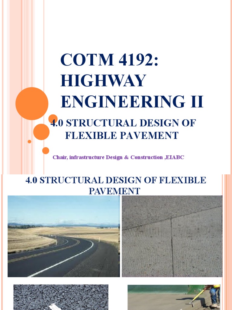 Structural Design of Flexible Pavement | PDF | Road Surface | Road