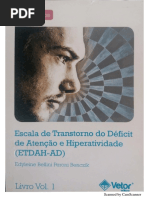 Teste de Atenção Difusa - TADIM 1 e 2 e TEDIF 1 2 e 3 | PDF