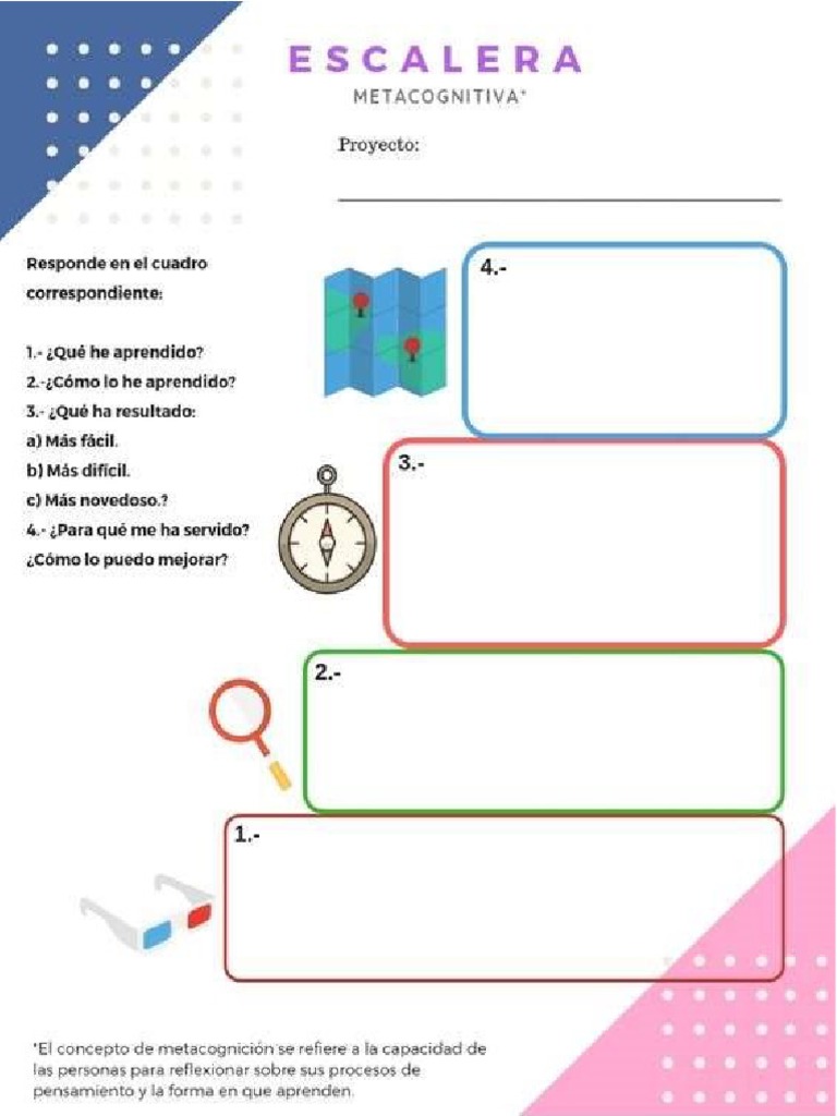 Escalera Metacognitiva | PDF