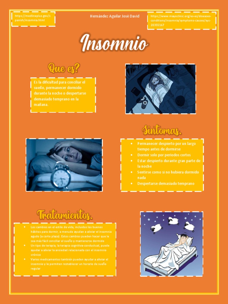Infografía Del Insomnio | PDF