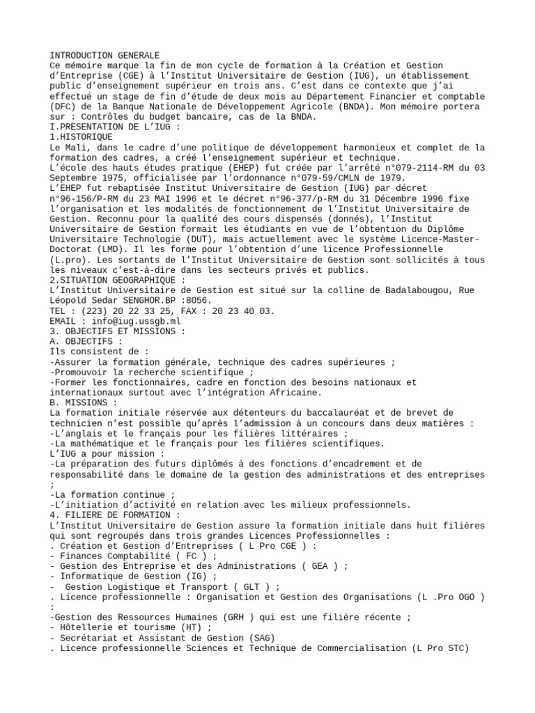 Texte | PDF | Banques | Études supérieures