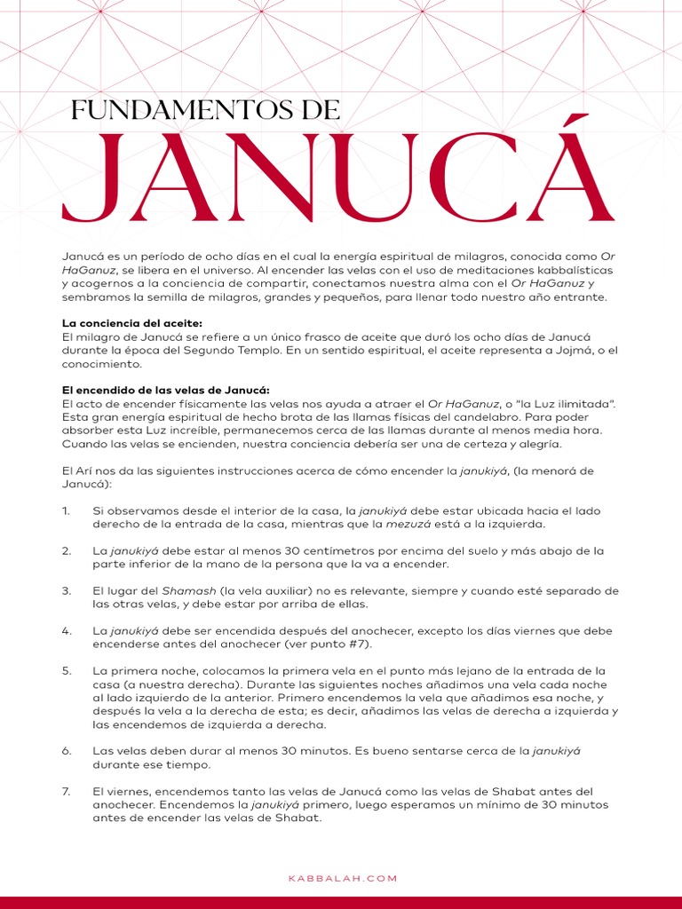 Fundamentos de Janucá (Digital) | PDF | Janucá