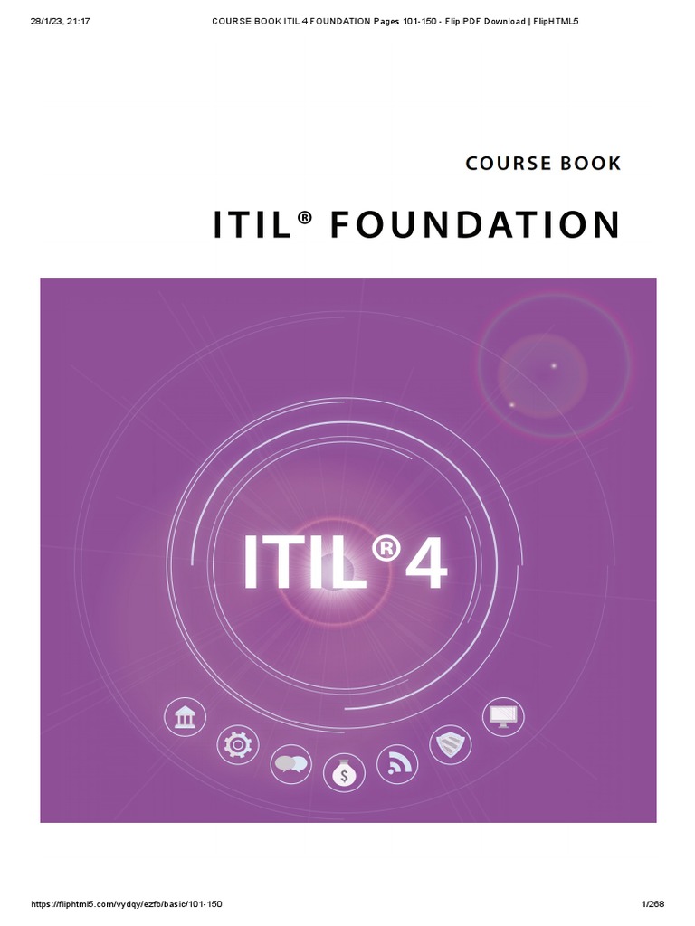 Course Book Itil 4 Foundation Pages 101-150 - Flip PDF Download - Fliphtml5 | PDF
