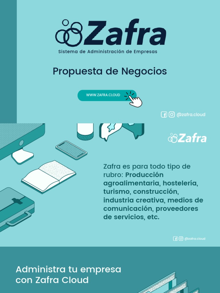 Info y Beneficios Zafra | PDF | Computación en la nube | Contabilidad