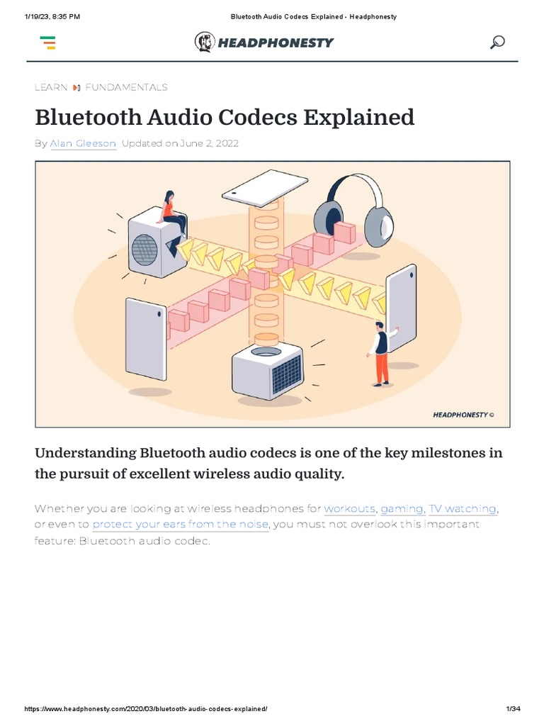 Bluetooth Audio Codecs Explained - Headphonesty | PDF | Data ... Bluetooth Audio Codecs Explained - Headphonesty | PDF | Data ...