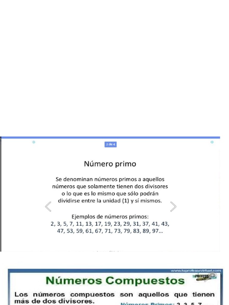Numeros Primos 2 | PDF