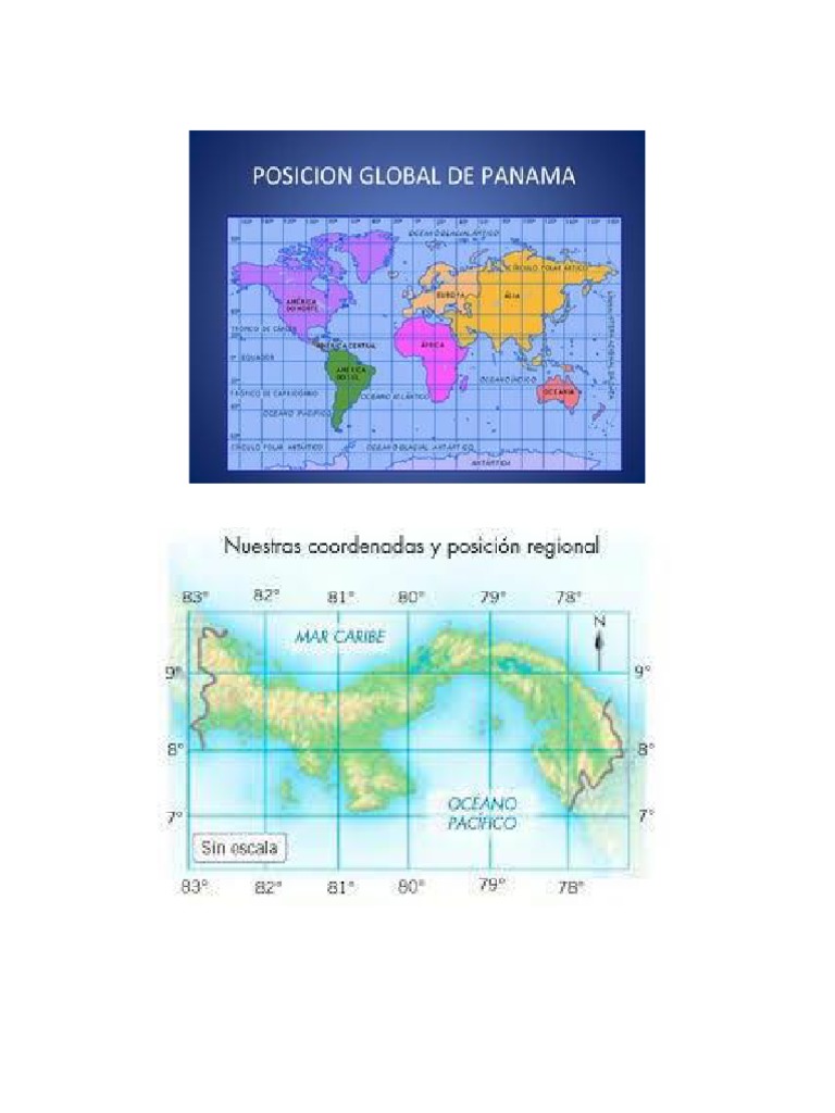 Posición Geográfica de Panamá | PDF