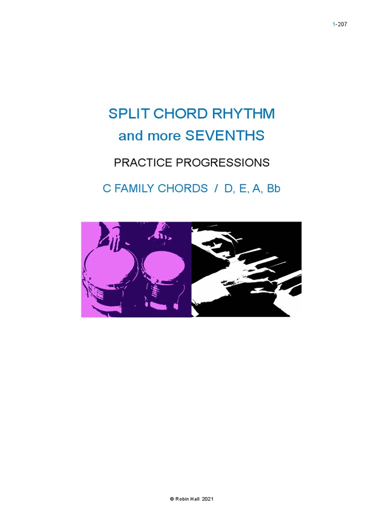 1 - 207 212 SplitChord Practice | PDF | Song Structure | Songs