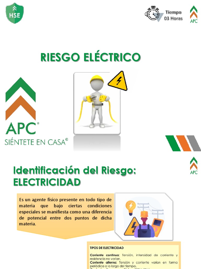 Riesgo Eléctrico | PDF | Ingenieria Eléctrica