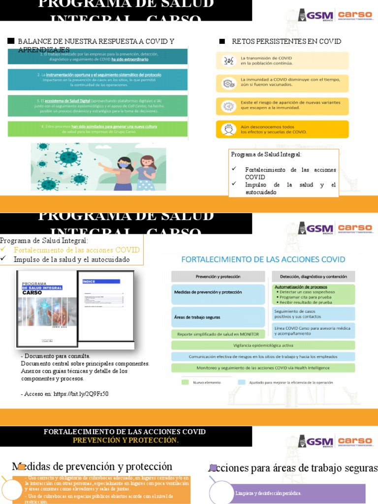 Actualizacion Programa de Salud Integral Carso | PDF | Medicina | Epidemiología