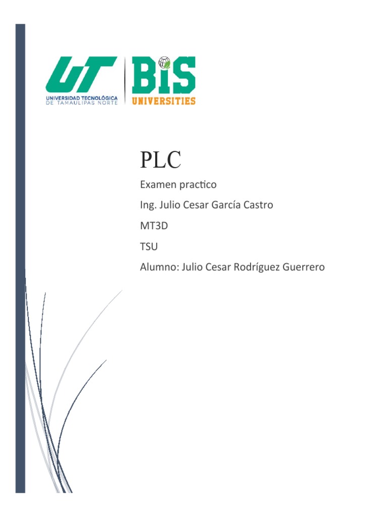 Examen Practico PLC | PDF