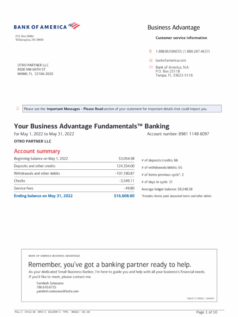 Otro Partner Statement May | PDF