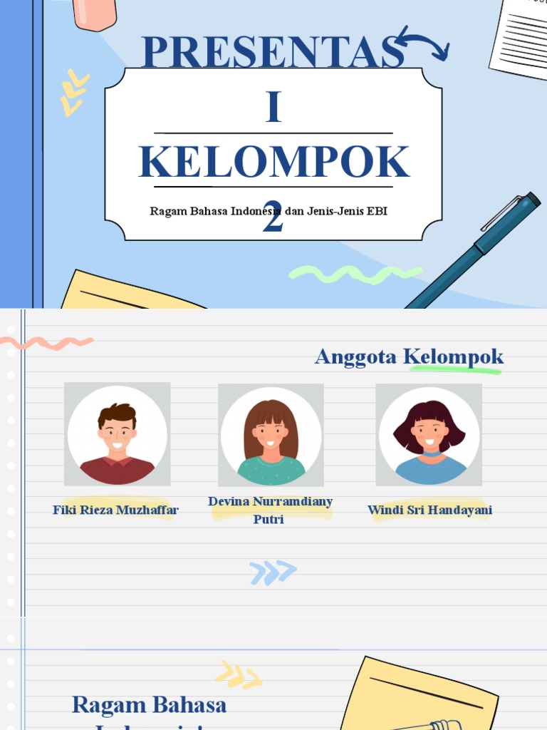 Bahasa Inonesia - Kelompok 2 - TIF RM 19 CNS | PDF