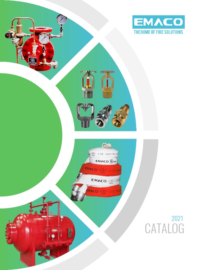 Emaco Products Catalog 2021 | PDF | Fire Sprinkler System | Valve