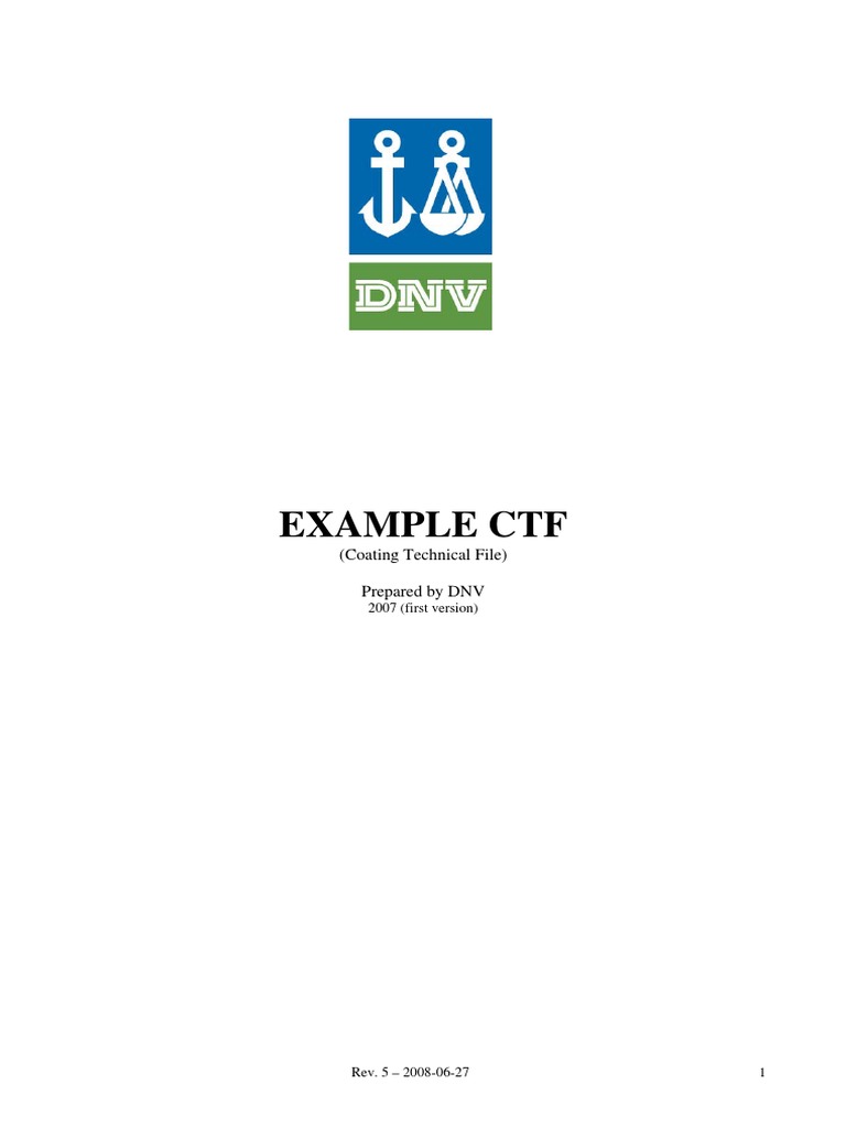 DNV Example Of Coating Technical File PDF Paint Humidity