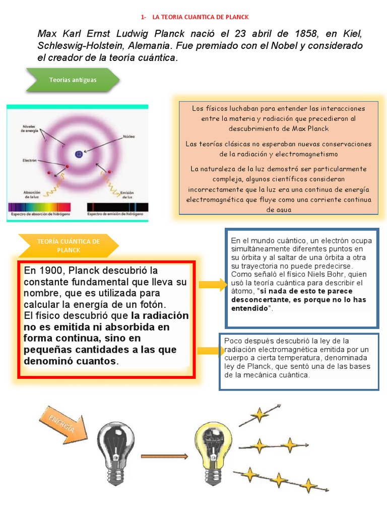 La Teoria Cuantica de Planck | PDF | Mecánica cuántica | Importar
