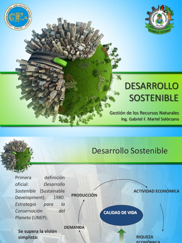 Clase 3. Desarrollo Sostenible | PDF | Desarrollo sostenible | Sustentabilidad