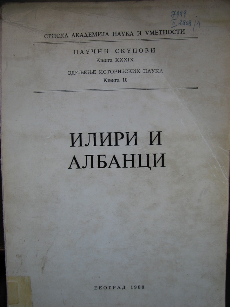Vladislav Popovic - Iliri I Albanci | PDF