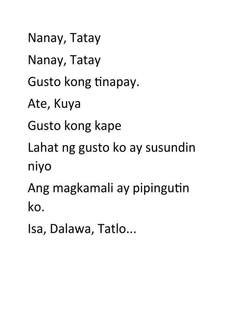 Mga Kanta | PDF Mga Kanta | PDF