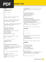 Roadmap B2. Student's Book Answer Keys - 2020 | PDF | Linguistics | Languages