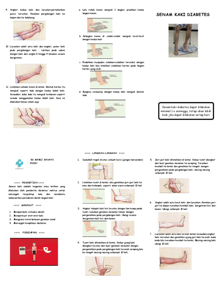 14 Nov Leaflet Senam Kaki Diabetes Pdf