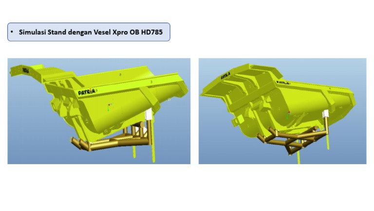 Simulasi Stand Vesel Xpro OB HD785 | PDF