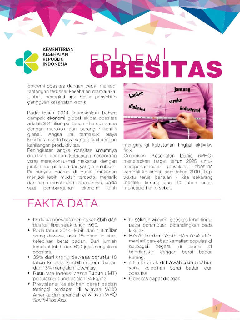 FactSheet Obesitas Kit Informasi Obesitas | PDF