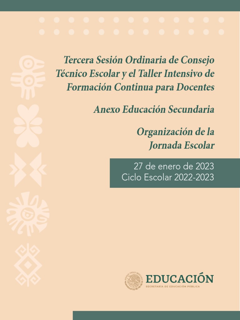 Anexo Secundaria FINAL 230117 123827 | PDF | Educación de la primera ...