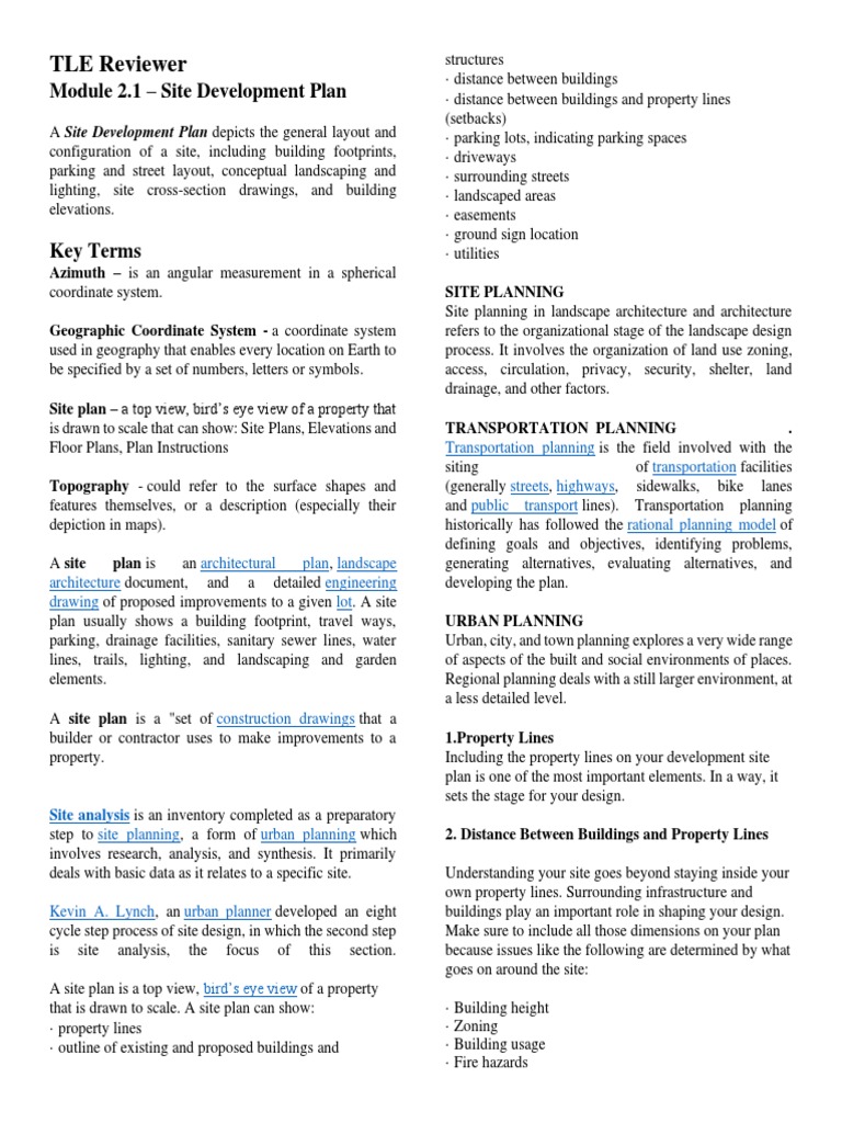 Understanding Site Development Plans: A Comprehensive Guide to Key ...